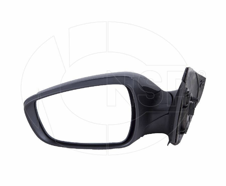 Зеркало левое HYUNDAI Solaris (11-17) (эл, обогр, черн.), NSP NSP02876104L020CA