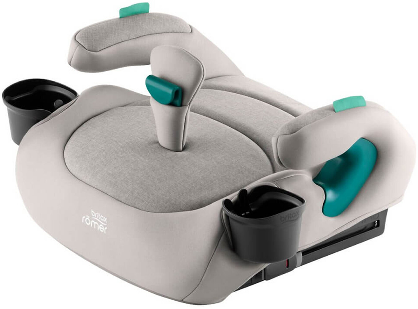 Britax Romer бустер Travelfix Classic Parchment - серый, крепление ISOFIX
