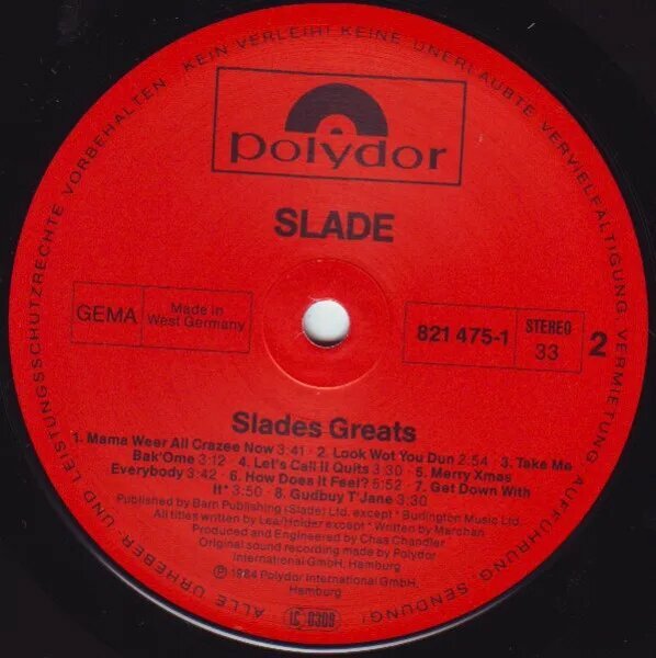 Slades Greats — фото 1