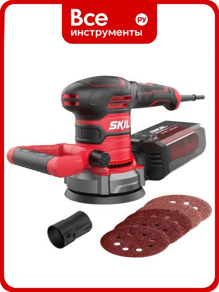 Шлифовальная машина Skil SR2117, 400Вт, антивибрация, плавный пуск