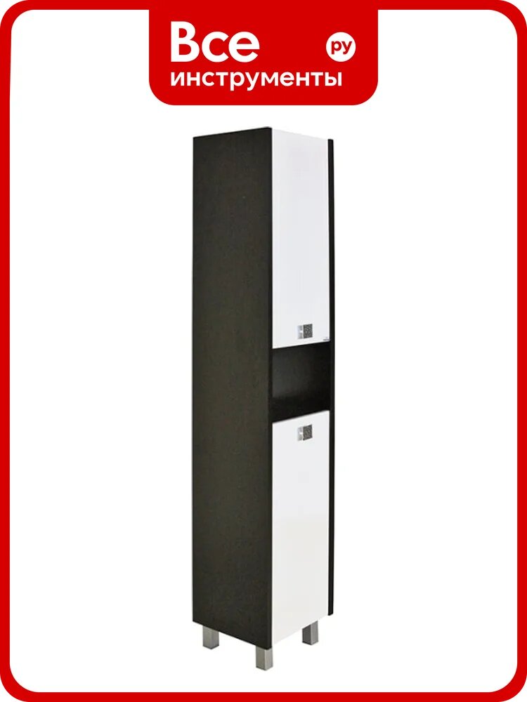 Пенал MIXLINE БОСКО-35 белый/венге, правый, 350х1860х320 мм, ПВХ 522470