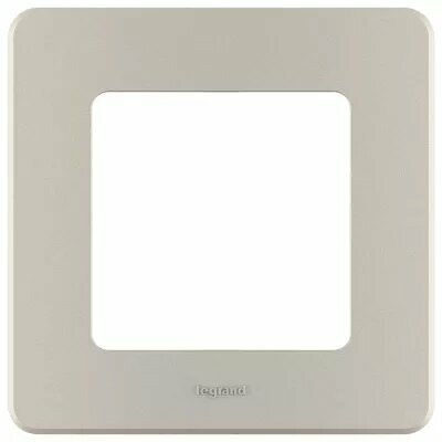Рамка универсальная на 1 пост Legrand Inspiria, цвет - шампань