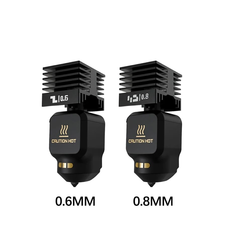 JUUPINE Горячий конец для Bambu Lab P2S 0,4/0,6/0,8 мм ST 0.6 0.8