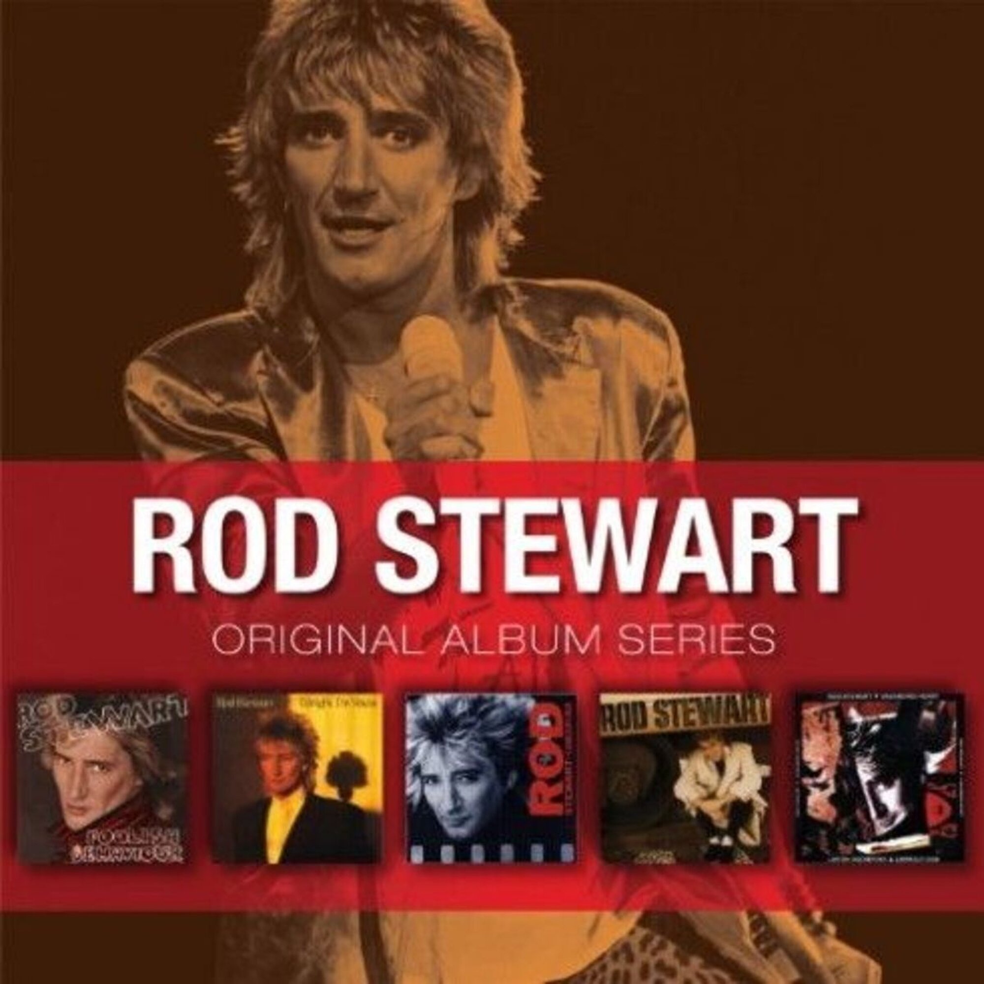 ROD STEWART - Original Album Series, (CD, Reissue) Компакт Диск
