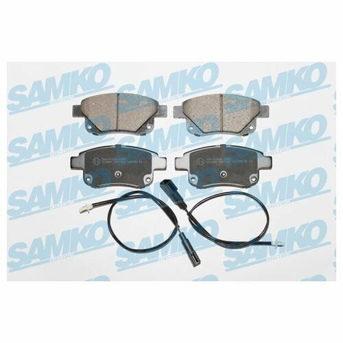Колодки тормозные дисковые (комплект 4 шт.) Samko 5sp1261 для Ford TRANSIT
