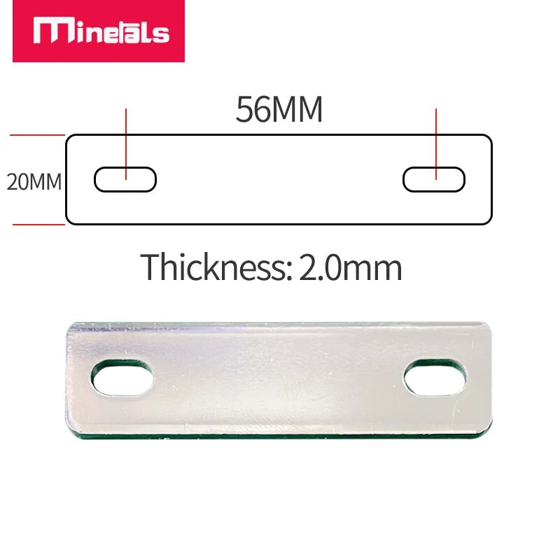 Шина медная Minerals, 56mm hole distance, 1pcs