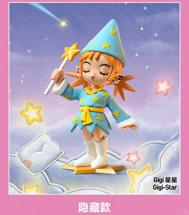 POP MART Lil Peach Riot Sleepover Series слепая коробка кукла мультфильм аниме фигурка настольная игрушка орнамент девушка подарки на день рождения и Рождество