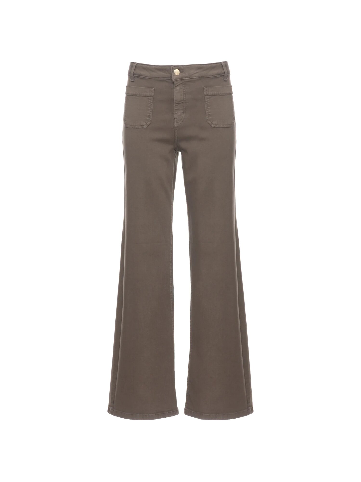 Джинсы EMMBASCHI patch-pocket wide-leg jeans 