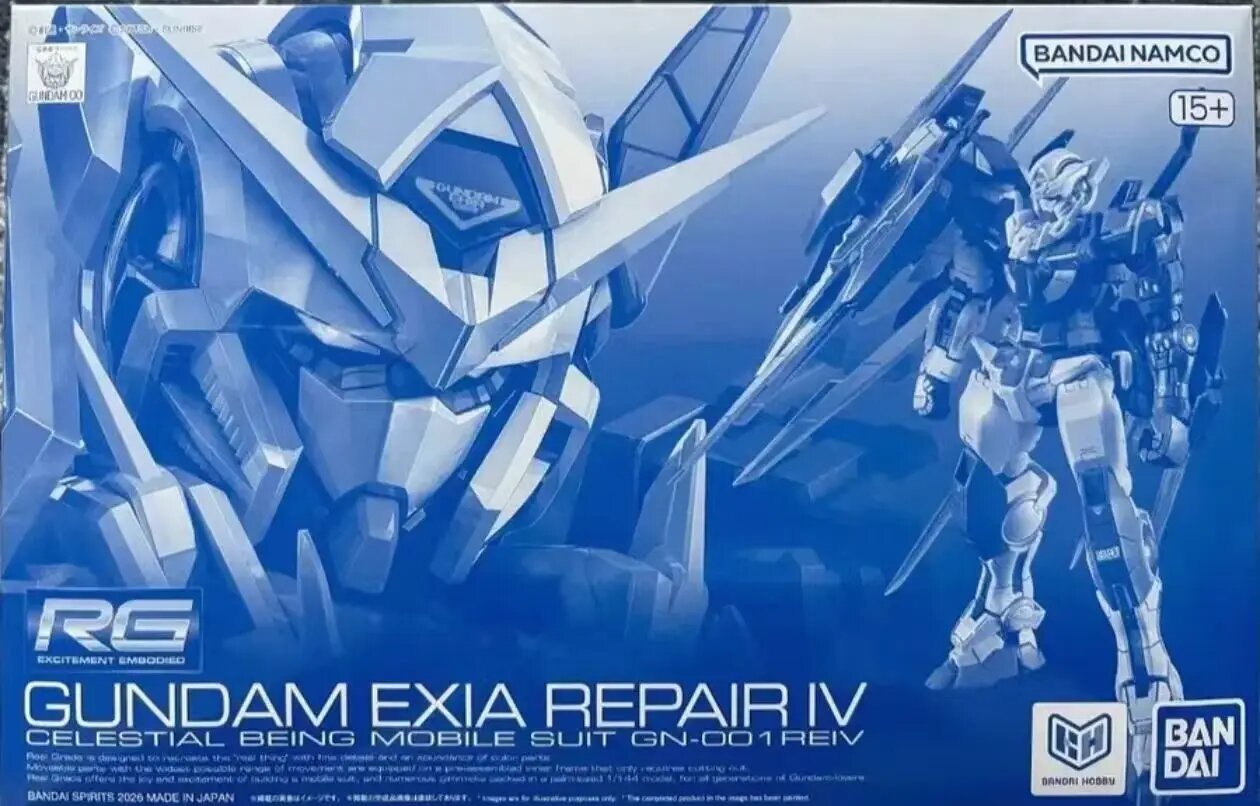 Bandai RG Gundam Exia Repair IV фигурки
