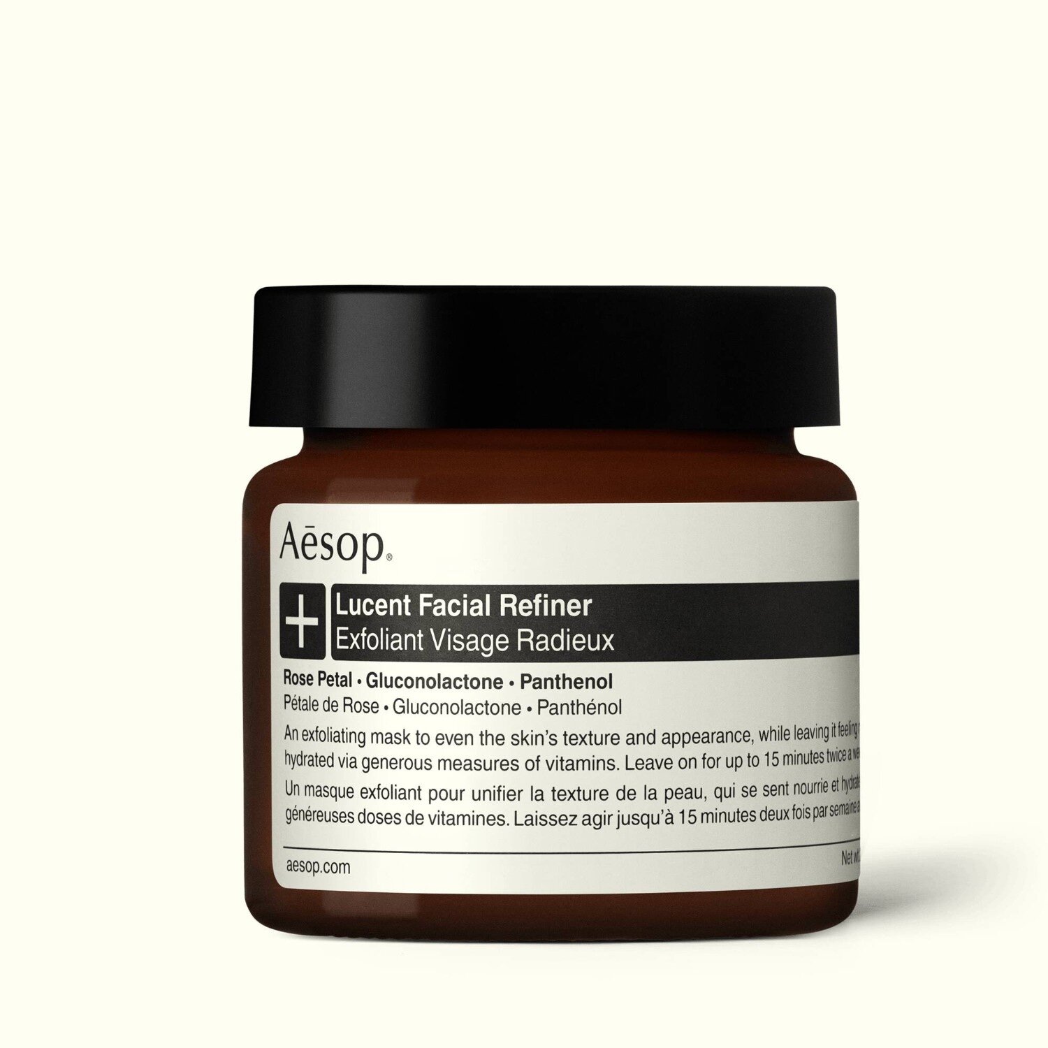 Маска для лица AESOP Lucent Facial Refiner Exfoliant Visage Radieux 60 мл