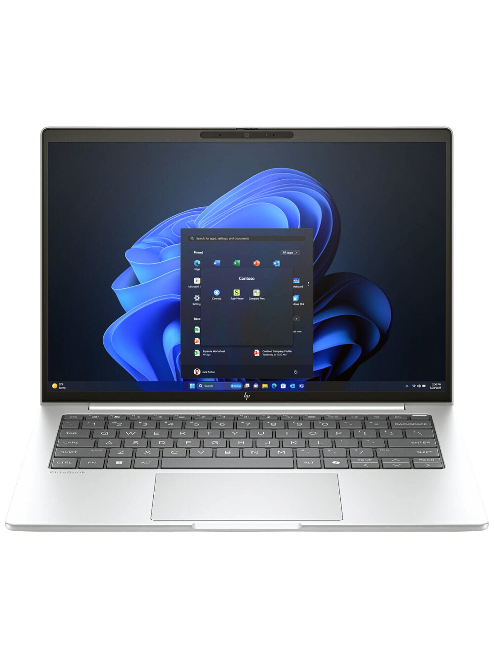 Ноутбук HP EliteBook 8G1i 14 AI, 14" 1920x1200, Intel Core Ultra 7 268V (2.2 ГГц), RAM 32 ГБ, SSD 512 ГБ, Windows 11 Pro