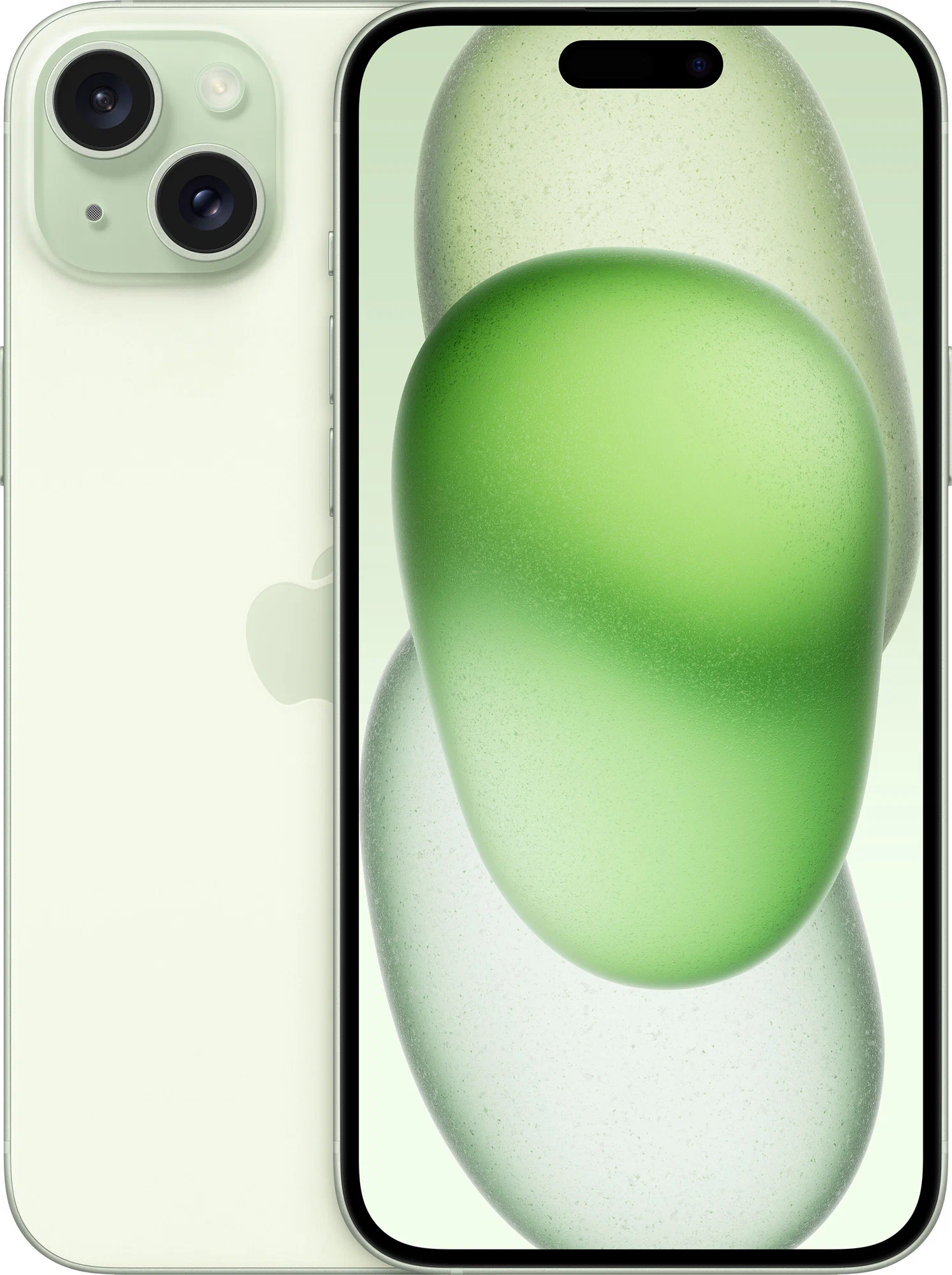 Смартфон Apple iPhone 15 Plus 256 ГБ, Dual: 2 nano‑SIM, зелeный, Глобальная версия без RuStore.
