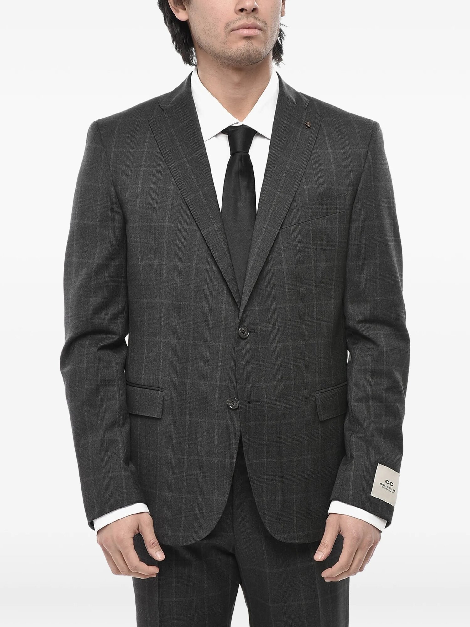 Комбинезон Check-pattern single-breasted suit