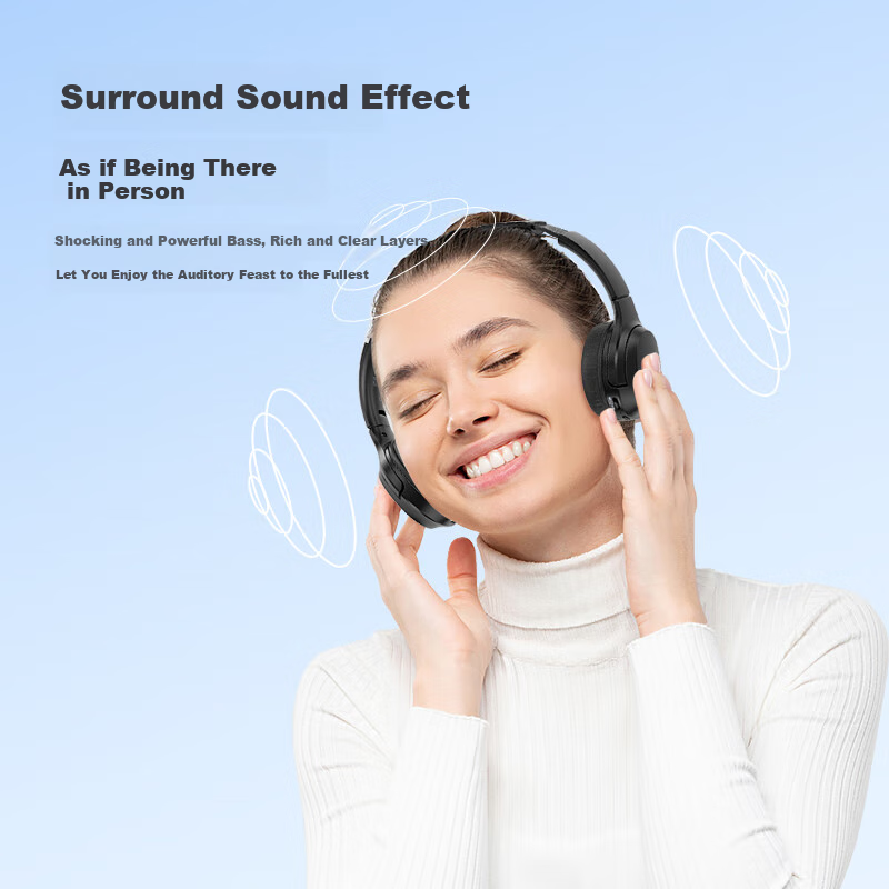 Newmine TB106 беспроводные наушники белые шумоподавление Bluetooth накладные для музыки учебы игр спорта долгий срок
