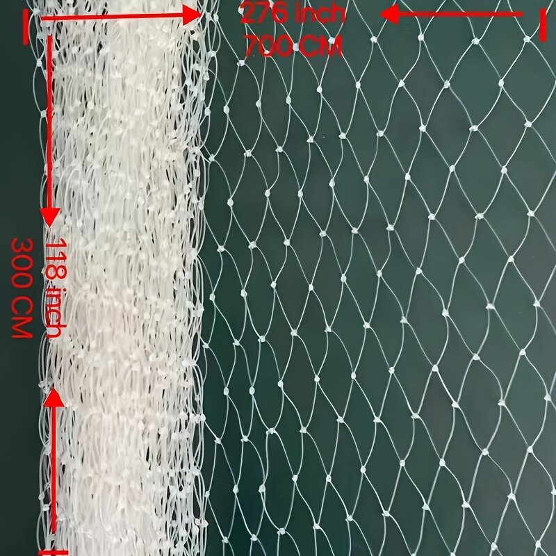 Защитная сетка для сада, огорода и бонсай 118.11 x 118.11 дюймов, 2.5 mesh