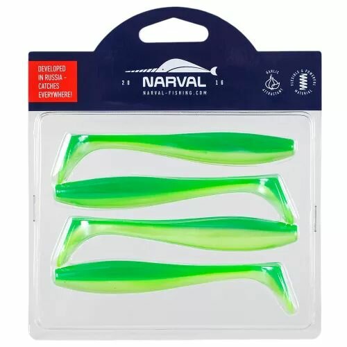 Силиконовая приманка Narval Choppy Tail 12cm #057 4шт.