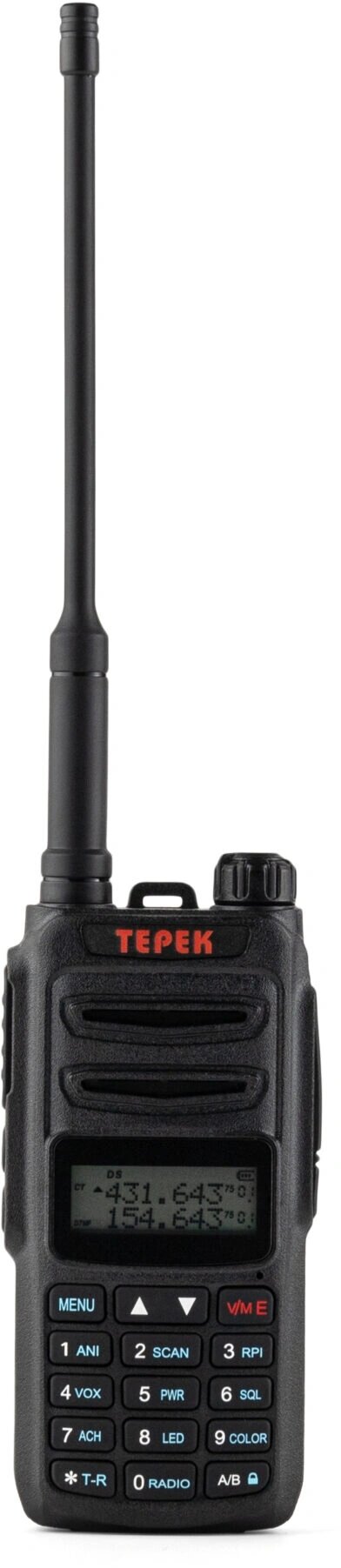 Рация Терек РК-222 502кан. до 13км аккум. сигн. аналоговый черный