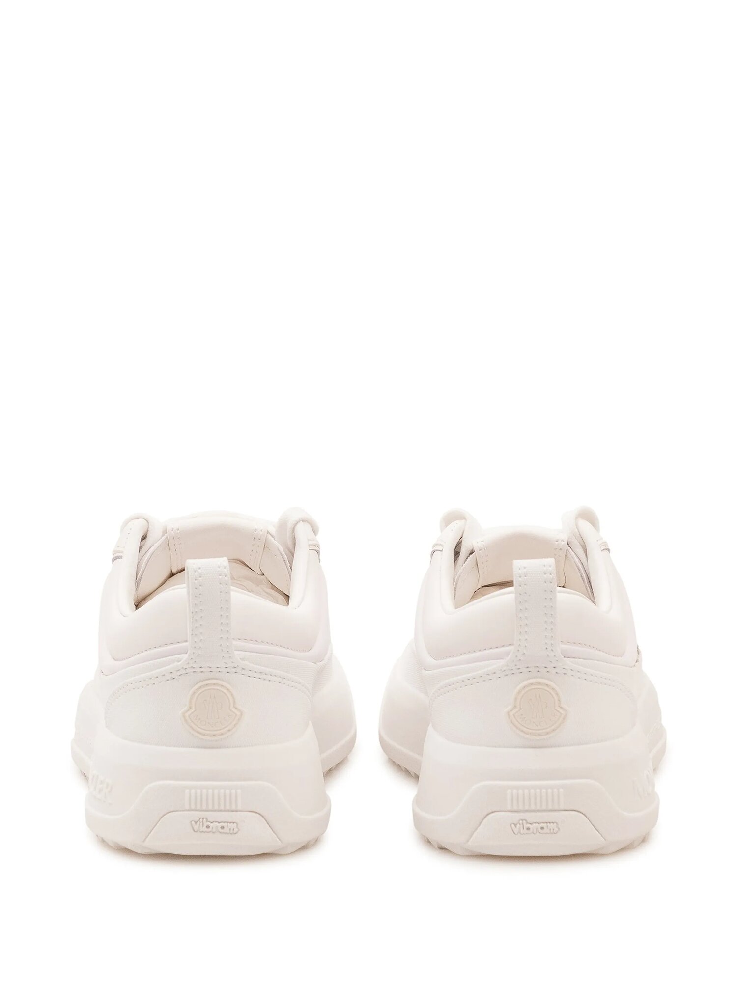 Кроссовки Moncler Altive quilted sneakers, размер 5, бежевый/белый — фото 1