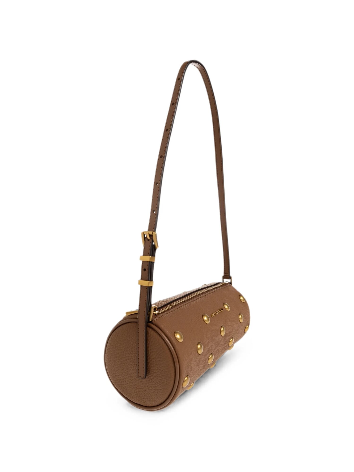 Сумка Michael Michael Kors Mini Izzy stud-embellished leather shoulder bag — фото 1