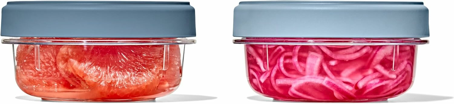 Набор контейнеров для хранения продуктов OXO Good Grips Twist & Stack - пластик, 11.7х5.8 см, 0.35 л, О-11401500