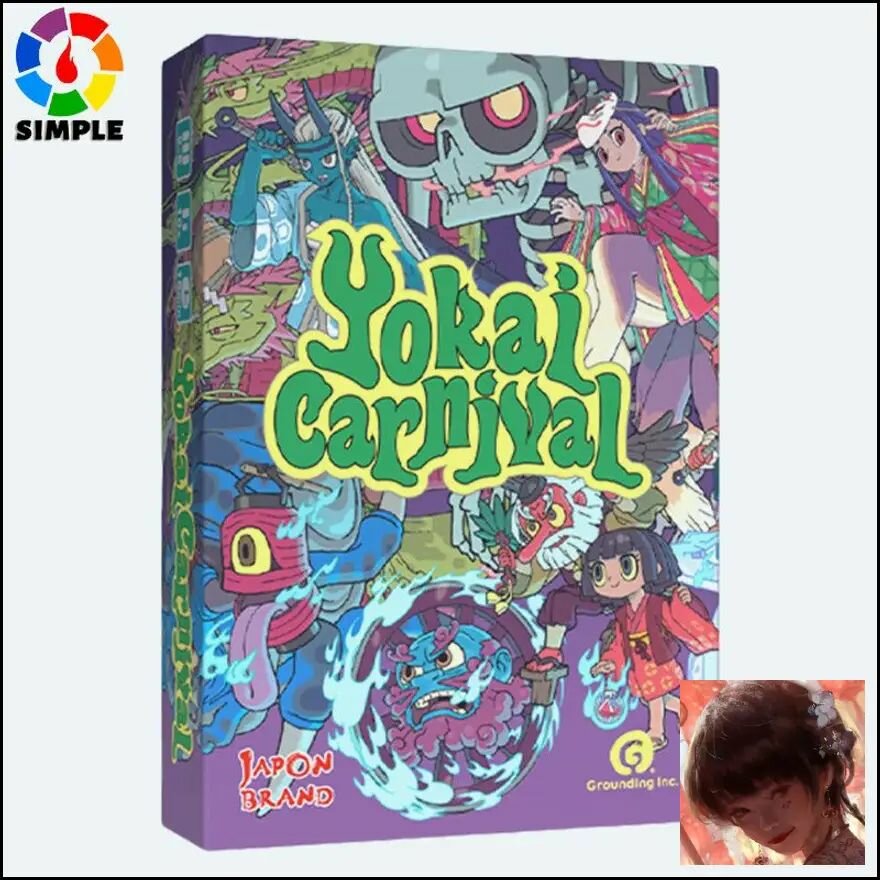 Yokai Carnival Board Game Карточная игра Настольная игра