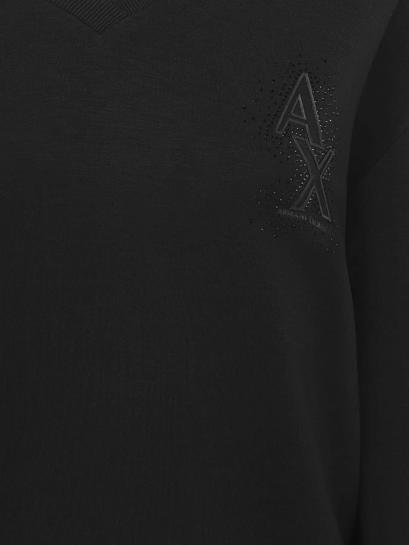 Толстовка Armani Exchange, размер M, , черный — фото 1