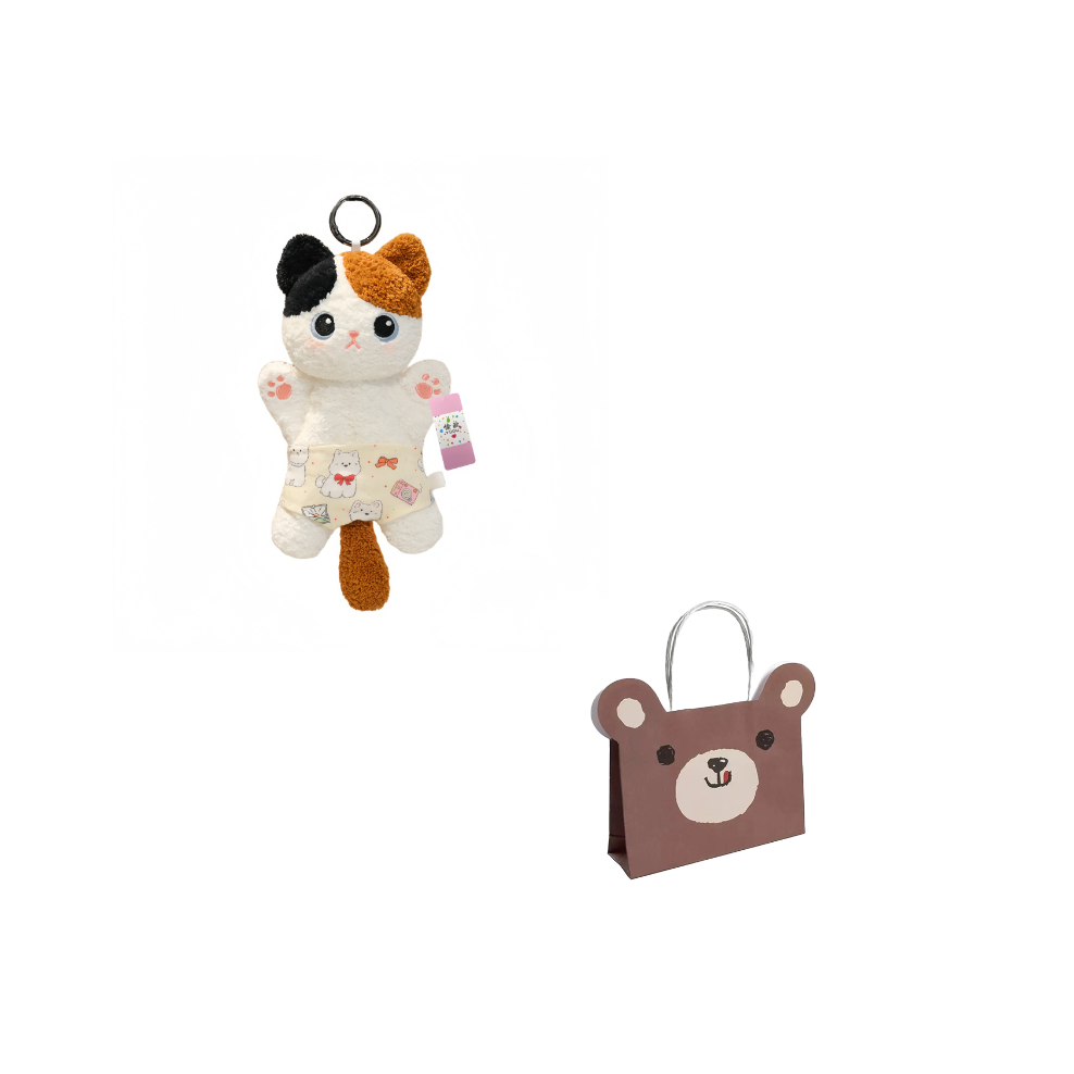 YUOU Stress Relief Bean Bag Pants Kitten Collection Уютные Плюшевые Кошки Плюшевые Брелки 20 см Длина Тела