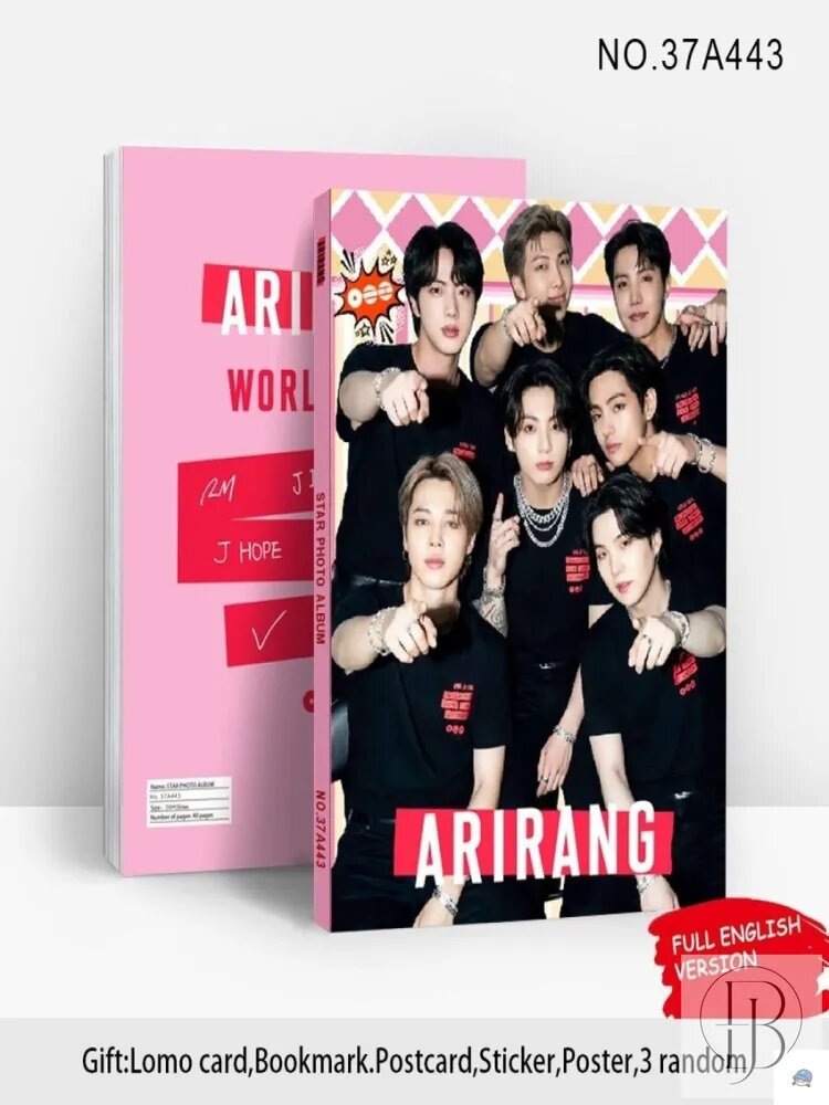 Фотобук BTS ARIRANG с подарками