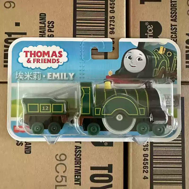 Подлинная новая распродажа Thomas And Friends Train Pocket Toys Modle Cars Molley Lady Toby Rail Train Model Custom Birthday Surprise Gift