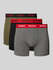 Трусы HUGO Boxer TRIPLET 3 pack, комплект из 3 шт., размер S, серый, хаки, черны...