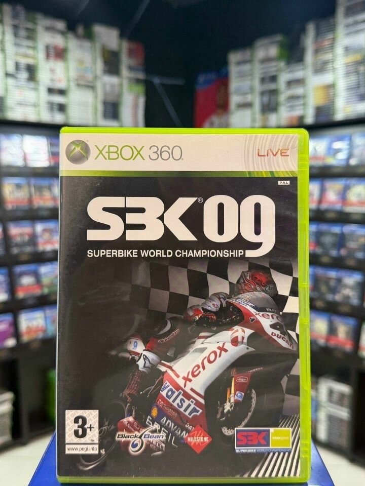 Игра SBK 09 Superbike World Championship (Xbox 360) (Box)