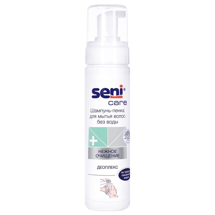 Seni Care Шампунь-пенка для мытья волос без воды 200 мл