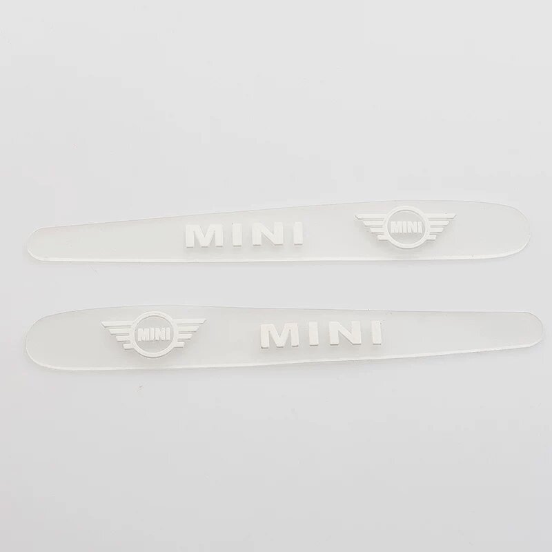 Mini Cooper ПВХ пленка для защиты ручки двери, 2 шт. прозрачная, антицарапинная автомобильная наклейка