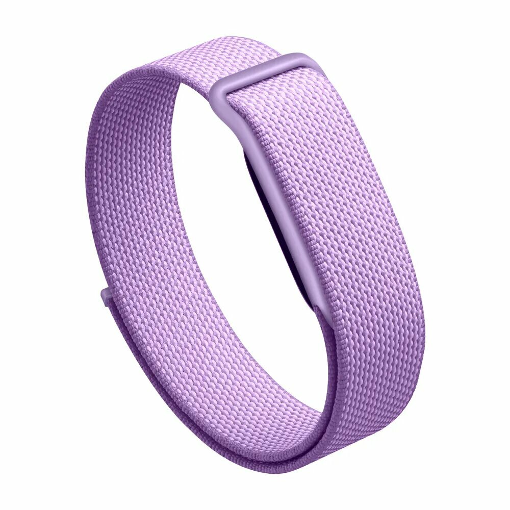 Эластичный ремешок для фитнес трекера Google Fitbit Air LOYO, нейлоновый браслет на липучке, спортивный, Розовый