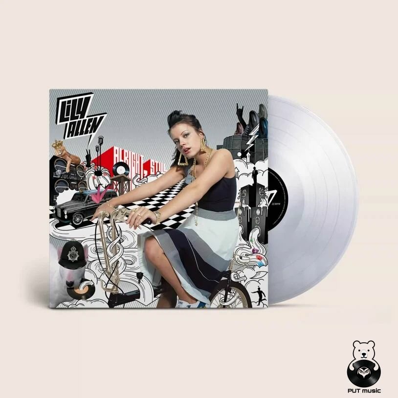 Lily Allen Alright Still виниловая пластинка прозрачная