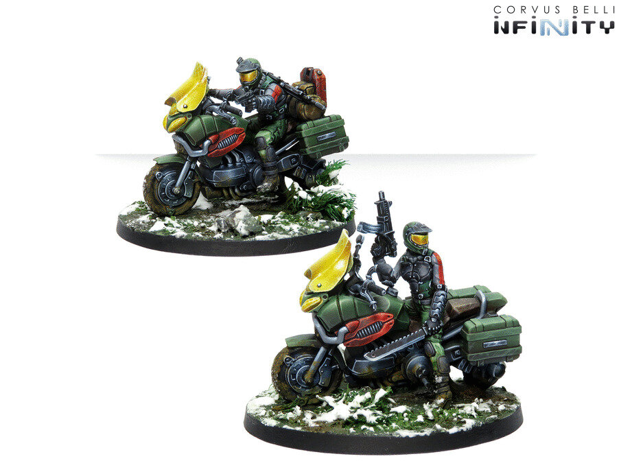 Набор миниатюр "Dynamo Reg. of Kazak Light Cavalry" для настольной игры Infinity