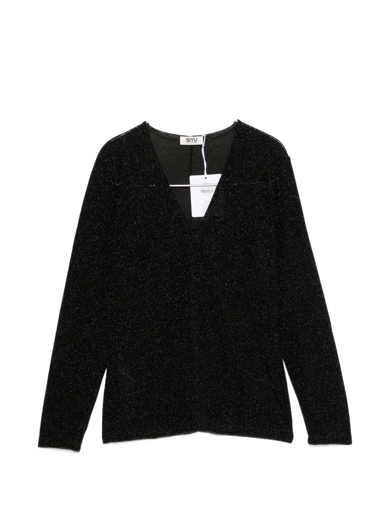 Футболка V-neck long-sleeve T-shirt