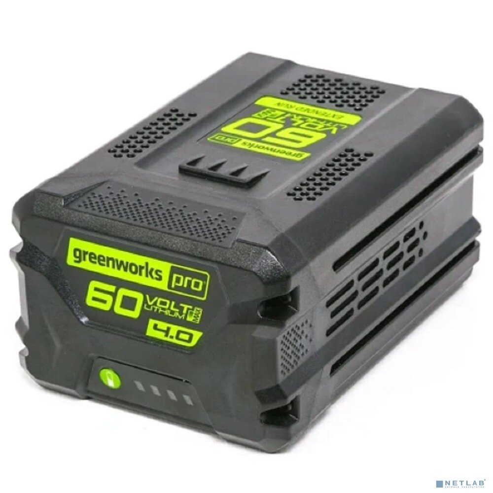 Greenworks Аккумулятор G60B4, {60V, 4 А. ч} [2918407]