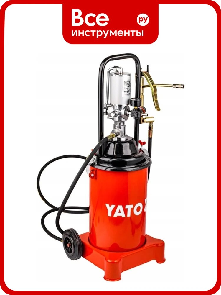 Пневматический нагнетатель консистентной смазки YATO YT-07067