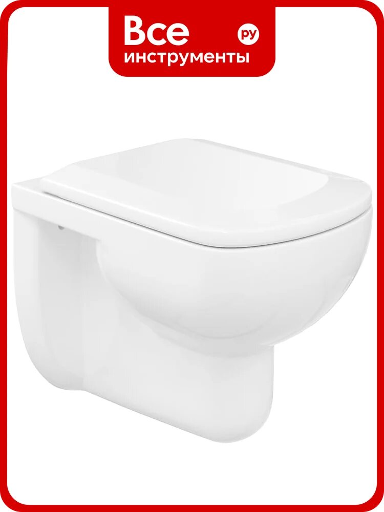 Унитаз Gesso Вега HOME De Luxe с сиденьем микролифт 9 021 116