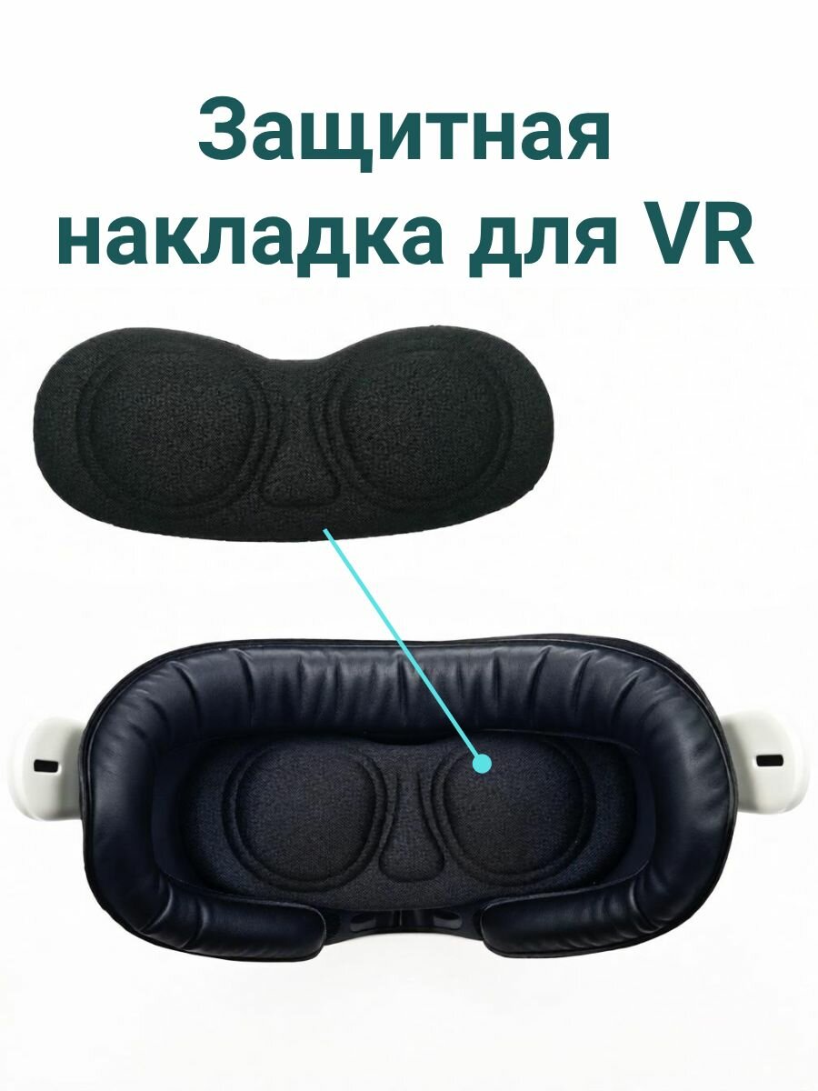 Защита для линзы от уф лучей, пыли и грязи. Для Oculus Quest 3/2, PS5 VR2, PICO4 4.7 143 отзыва