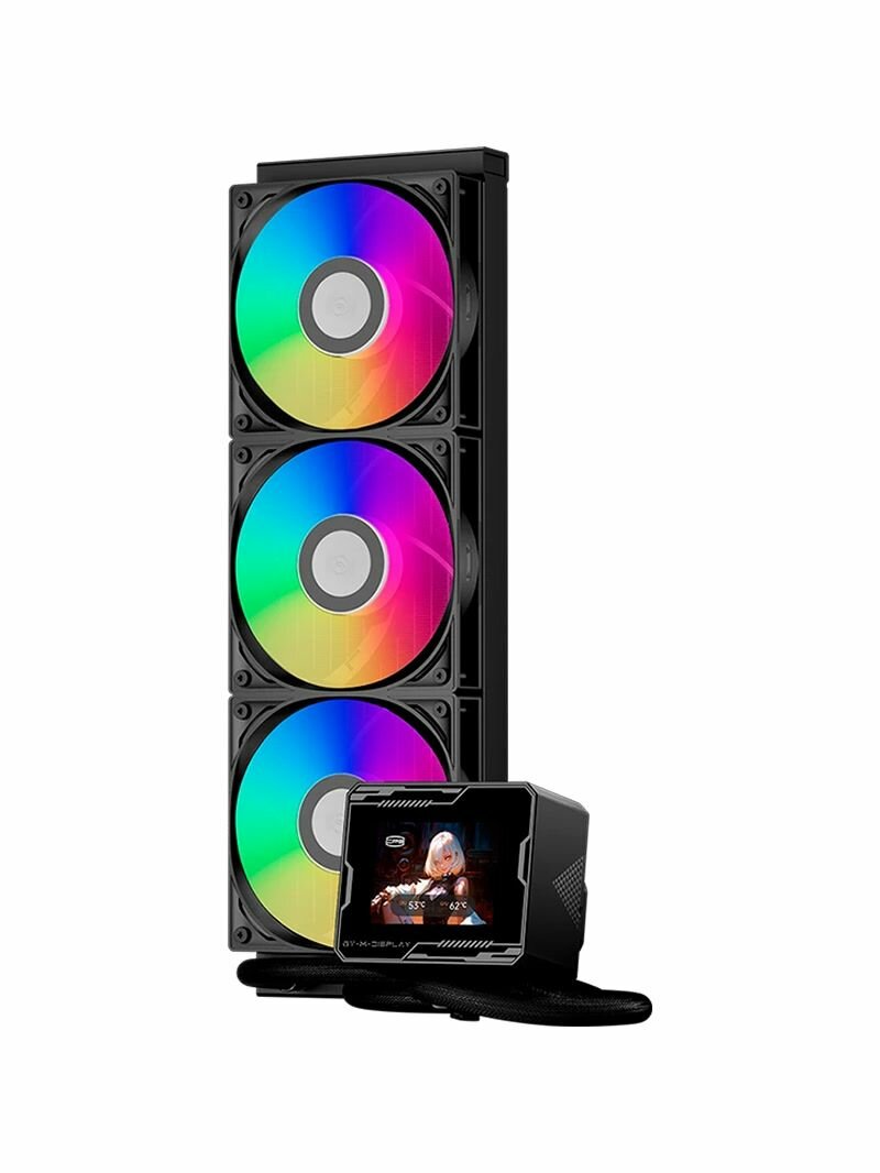 Система водяного охлаждения для ПК PCCOOLER GT360M ARGB Display BK GT360M ARGB Display BK