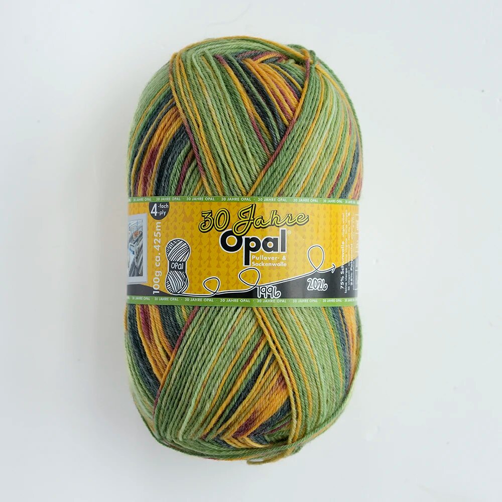 Пряжа Opal 30 Years, 4-слойная, цвет 11745