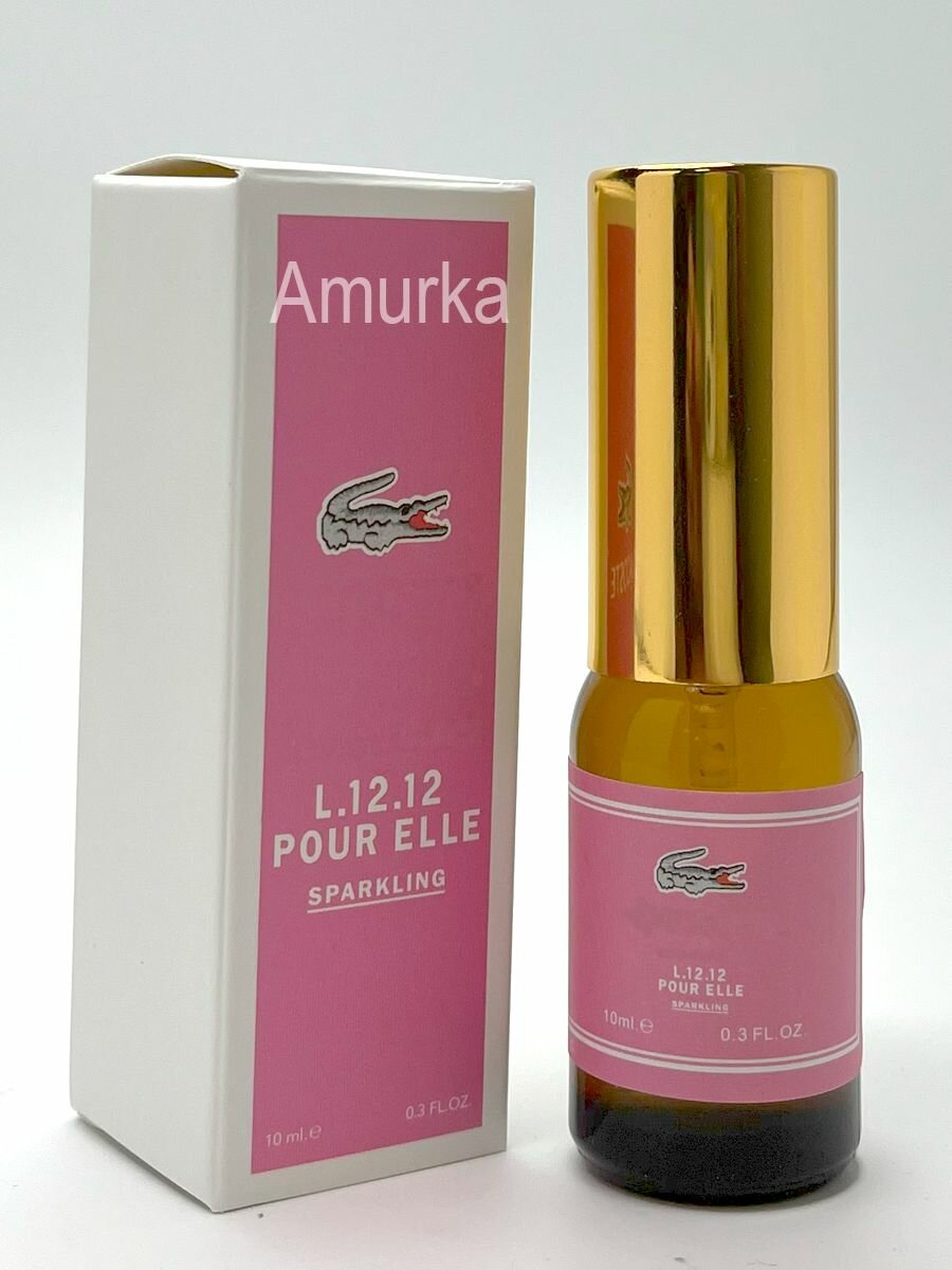 Духи женские Лакосте L.12.12 Pour Elle Sparkling 10 мл