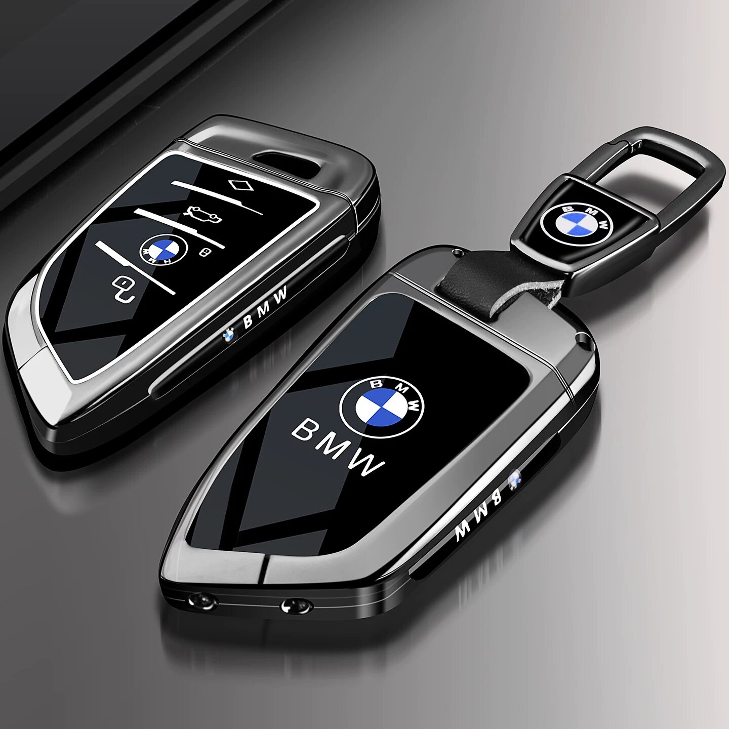 Чехол для ключа BMW Blade Style светящийся пистолет с металлической пряжкой BMW для 5-й серии 325li X1 X3 X4 X5 X6