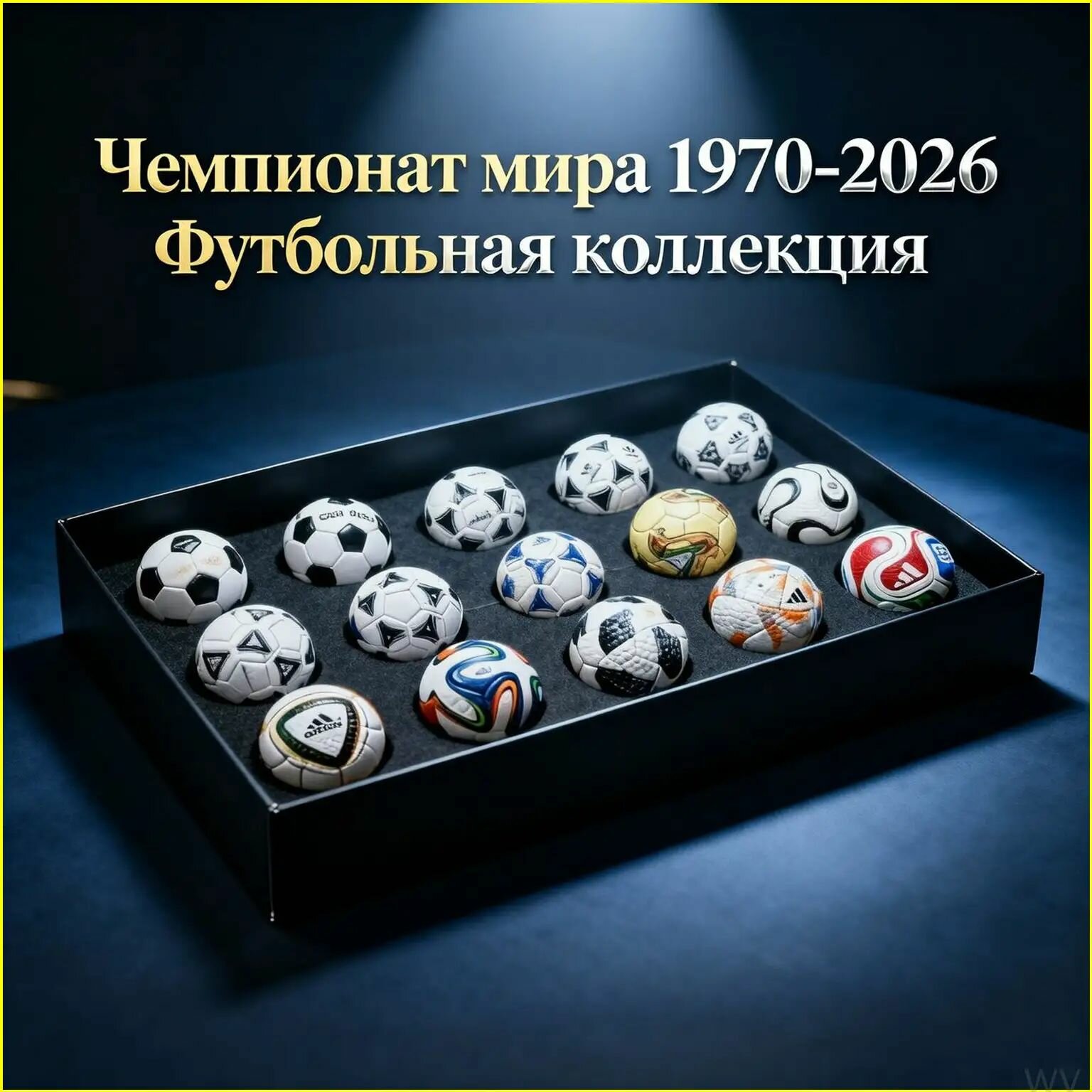 Мяч для мини-футбола, 4 размер, черный