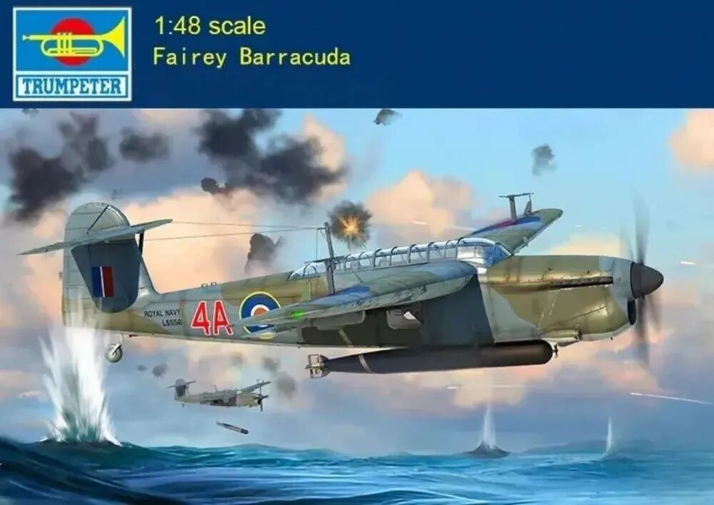 05825 1:48 UK Fairey Barracuda Набор макетов для сборки самолетов