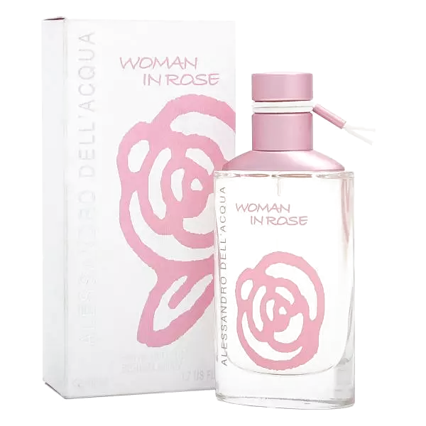 Алессандро Дель Аква Вумен Ин Роуз парфюм женский, 25 мл / Woman In Rose