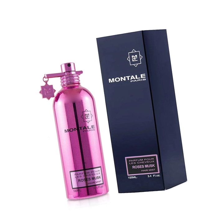 Дымка для волос для женщин Монталь Роуз Муск Хаир Мист 100 мл - Roses Musk