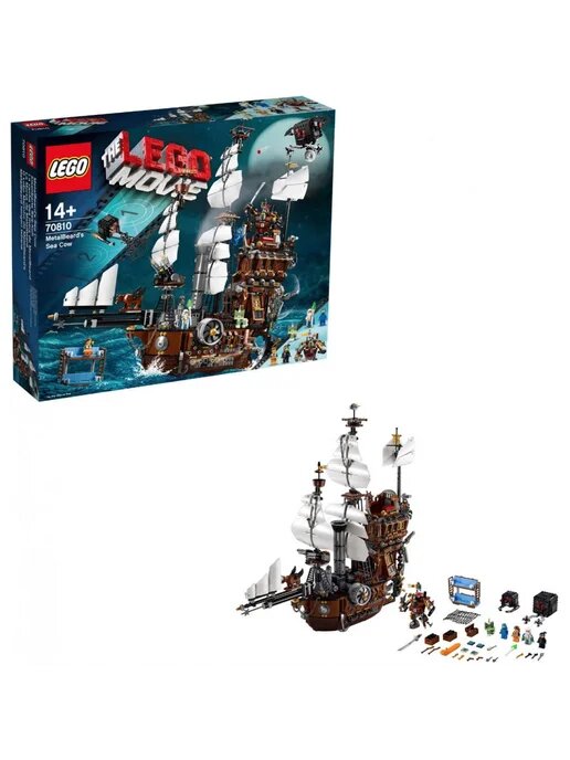 Конструктор LEGO 70810 Корабль Стальной Бороды — фото 1